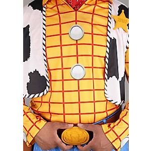 Fun Costumes Disney Plus Size Woody Toy Story Halloween, Adult Deluxe Cowboy Outfit for Men (3X)