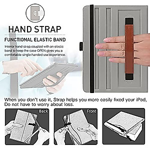 Ztotop Case for New iPad Mini 6 2021 (6th Generation), Premium PU Leather Folio Stand Smart Cover, Multi-Viewing Angles and Auto Wake & Sleep Function for iPad Mini 6th Gen 8.3 Inch - Brown