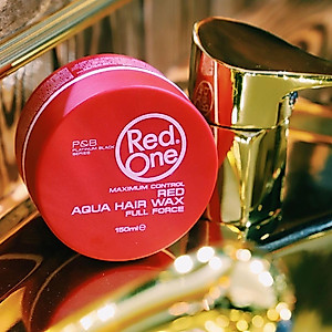 Red One Aqua Hair Wax 150ml Red