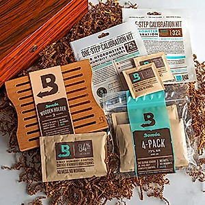 Boveda One Step Hygrometer Mess Free Calibration Kit – Preloaded 75% RH 2-Way Humidity Control – Hygrometer Accuracy – Precise Test for Digital and Analog Hygrometers and Humidity Sensors – 1 Count