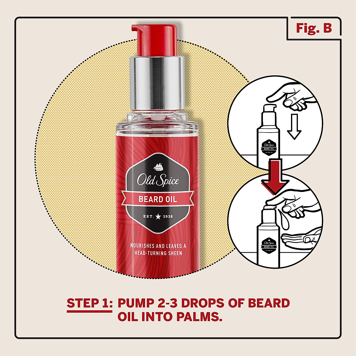 Old Spice Beard Oil for Men, 1.7 fl oz