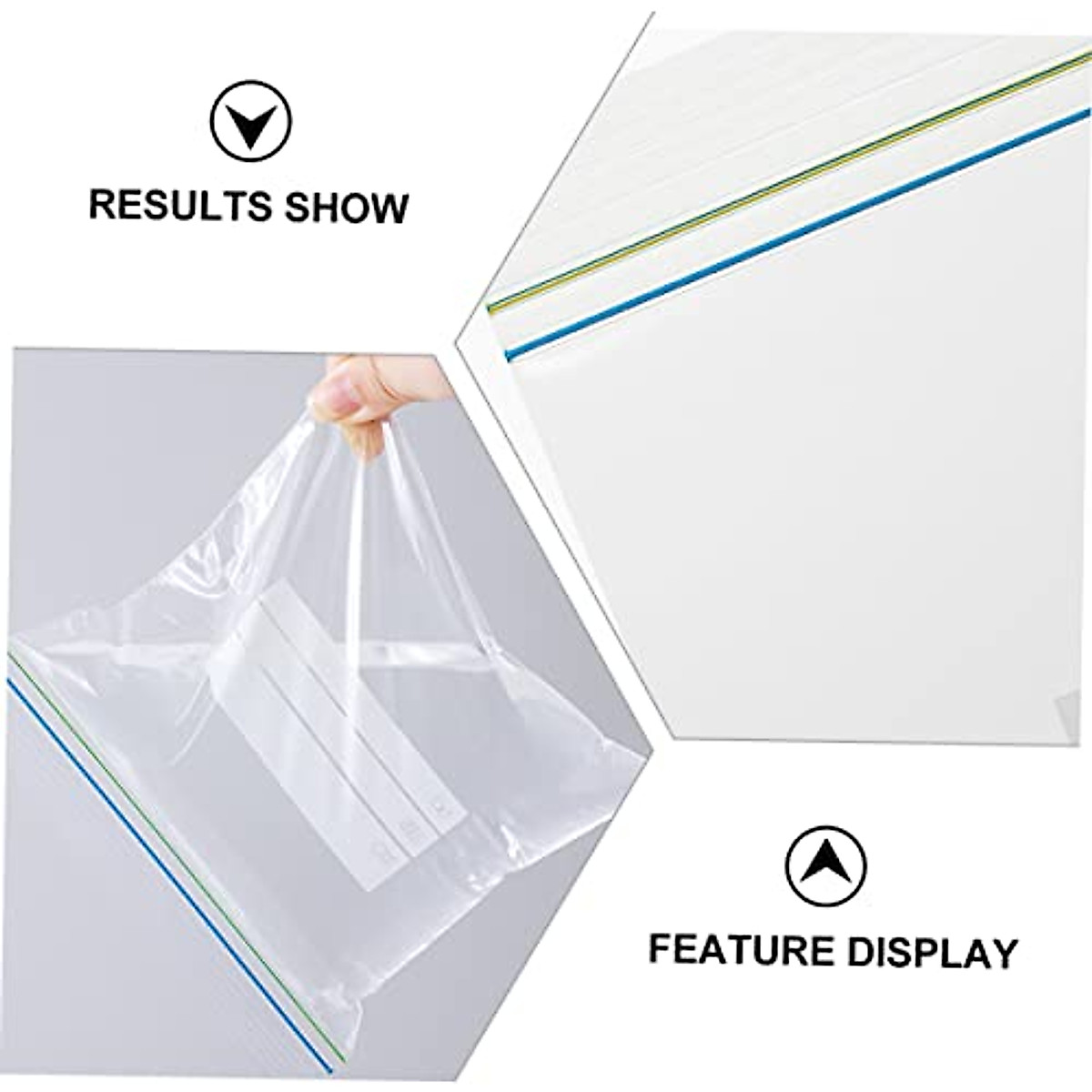Zerodeko 180 Pcs Storage Bag Vacume Seal Bags Gallon Freezer Bag Reusable Food Freezer Bags Seal Fresh Sealed Leakproof Freezer Bag Leakproof Bags Sealed Fresh Child Refrigerator Toiletries