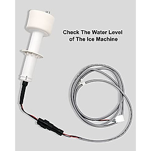 Ice Water Level Probe Kit Fit for Manitowoc Ice Machines Replace 000016053, with Harness