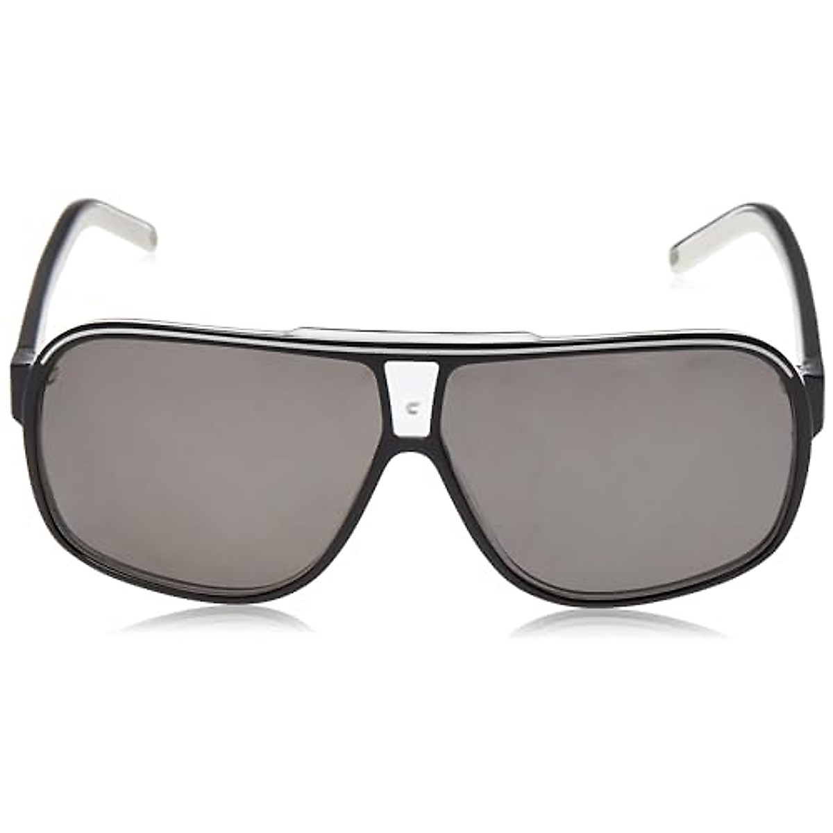 Carrera Grand Prix 2/S Sunglasses GRAND2S-07C5-M9-6409 - Black Crystal Frame, Gray Cp Pz Lenses,