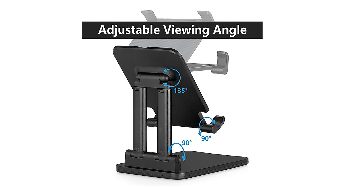 PEPPER JOBS Tablet Stand - Adjustable & Portable