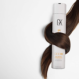 GK HAIR Global Keratin Balancing Conditioner (10.1 Fl Oz/300ml) For Oily & Color Treated Hair Daily Use After Shampoo Conditioning Deep Cleanser & Impurities Remover Restores pH Levels