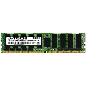 A-Tech 128GB Replacement for Samsung M386AAG40MMB-CVF - DDR4 2933MHz PC4-23400 ECC Load Reduced LRDIMM 288-Pin 4Rx4 1.2V - Single Server Memory RAM Stick (M386AAG40MMB-CVF-ATC)