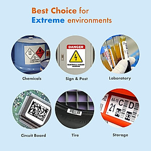 12 Rolls Wolfbarco 4.33" x 984' (110m x 300m) Black Standard Full Resin Thermal Transfer Ribbon Compatible with Zebra,TEC, INTERMEC,Citizen,TSC,GODEX,ARGOX Printers