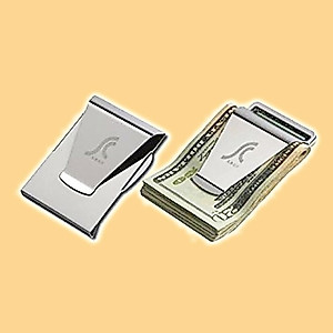Ontel Slim Card Clip Double-sided Money Clip - 2 Clips