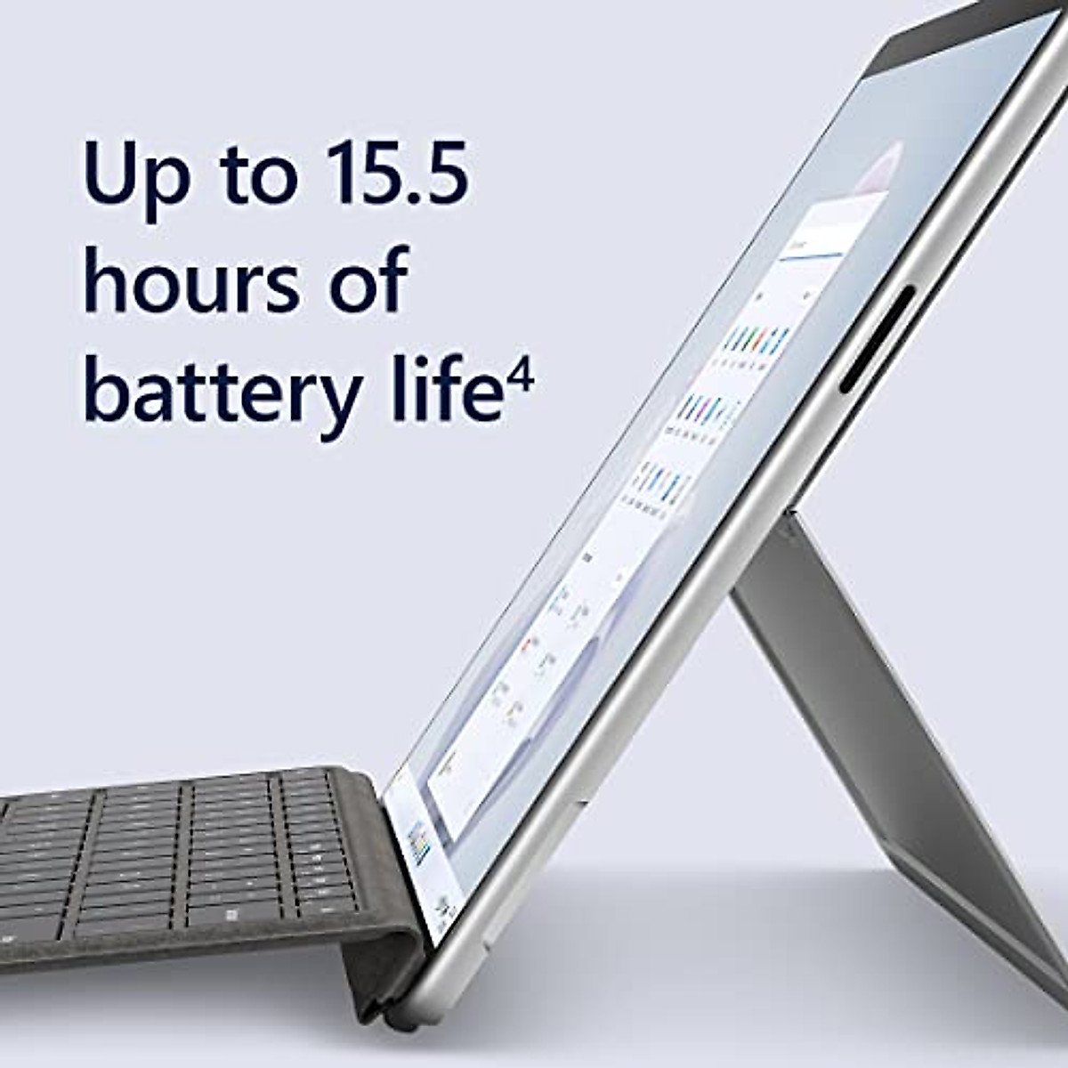 Microsoft Surface Pro 9 (2022), 13" 2-in-1 Tablet & Laptop, Thin & Lightweight, Intel 12th Gen i7 Fast Processor for Multi-Tasking, 32GB Ram, 1TB Storage with Windows 11, Platinum