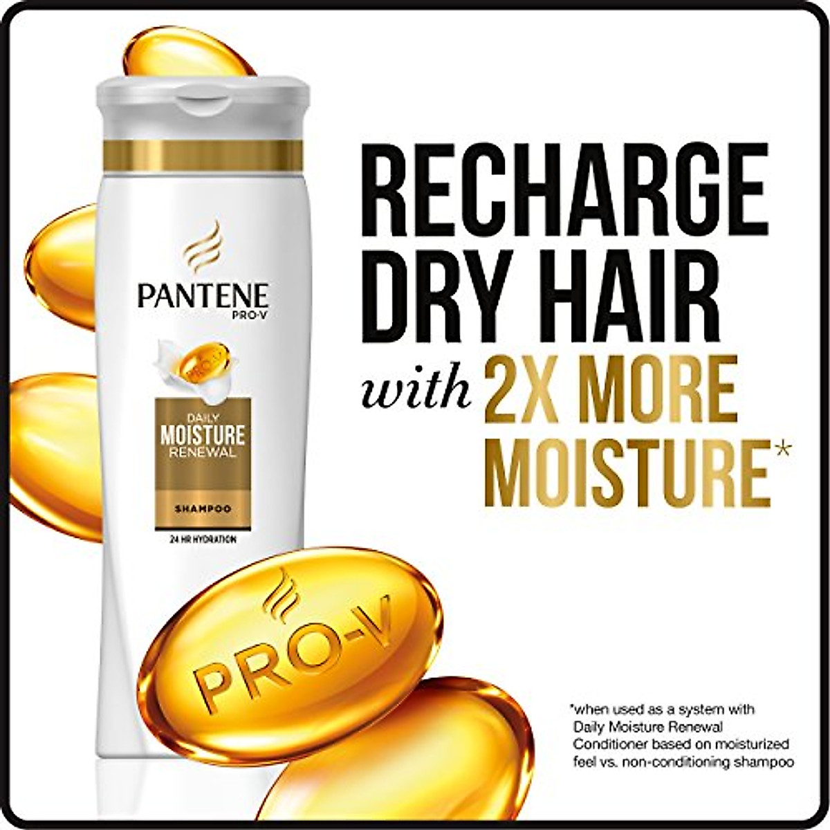 Pantene Pro-V Daily Moisture Renewal Shampoo, 20.1 fl oz