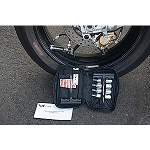 V1 Motor CO2 Motorcycle, ATV Flat Repair Kit Tubeless Tire Repair Kit