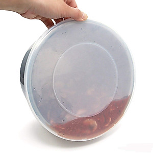 9 inch Tempered Glass Lid for Instant Pot 6 Quart, Silicone Lid Silicone Cover for Instant Pot 6 Quart, Silicone Sealing Rings for Instant Pot 5 qt or 6 qt (2 Pack), Set of 4 Instant Pot Accessories