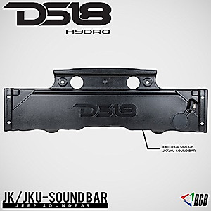 DS18 JK-SBAR/B Overhead Soundbar, Black