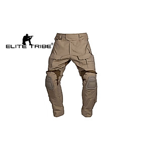 Paintball Equipment Emerson Gen3 Combat Pants Airsoft Tactical BDU Pants Coyote Brown(Medium)
