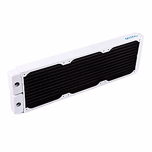 Alphacool NexXxos ST30 Full Copper 360mm Radiator V.2, 120mm x 3, Triple Fan, White