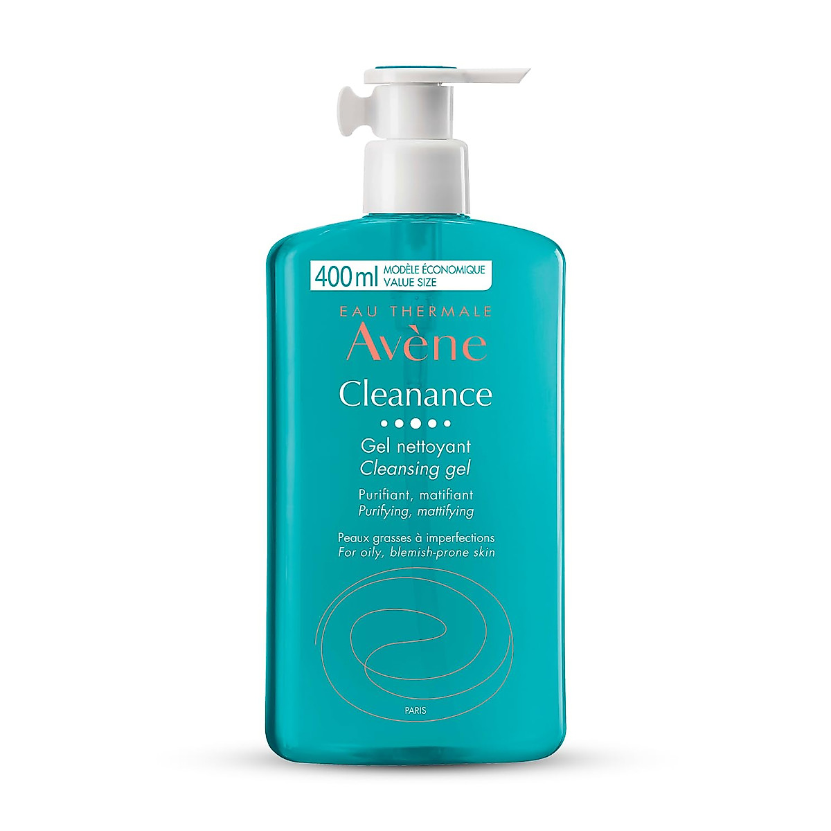 Avene Cleanance Cleansing Gel Soap Free Cleanser for Acne Prone, Oily, Face & Body, 13.5 Oz