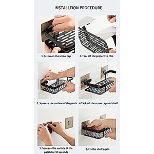 Xillioo Shower caddy corner shower shelf caddy basket portable suction cup shower rack adhesive shelf shelves for inside shower shower basket storage organizer hanging corner,Silver SNH03-YS