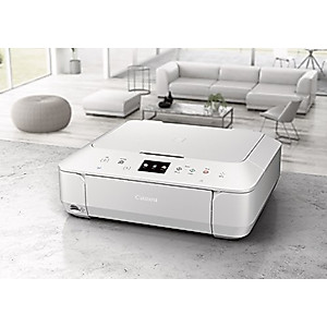 CANON PIXMA MG6620 WIRELESS ALL-IN-ONE COLOR CLOUD Printer, Mobile Smart Phone, Tablet Printing, and AirPrint(TM) Compatible, White