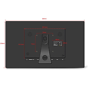 AYSTekMann 15.6'' Digital Signage Display Indoor Interactive LCD Touch Screen Commercial Advertising Kiosk Smart Video Media Player Ultra Thin 5G WiFi All in One 4GB+64GB Android 11 Capacitive