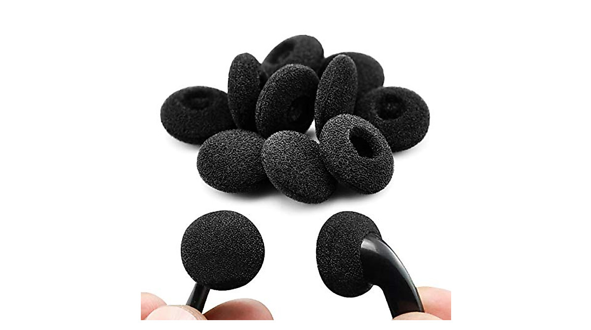 40 Pack Foam Earbud Earpads for Ultimate Comfort