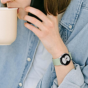 15Pack Galaxy Watch 7/6/5/4/FE Band 44mm 40mm,for Samsung Galaxy Watch 6/4 Classic Band 47mm 43mm 46mm 42mm Women Men,Silicone Sport Strap Galaxy Watch 5 pro 45mm,No Gap Bracelet Replacement Wristband