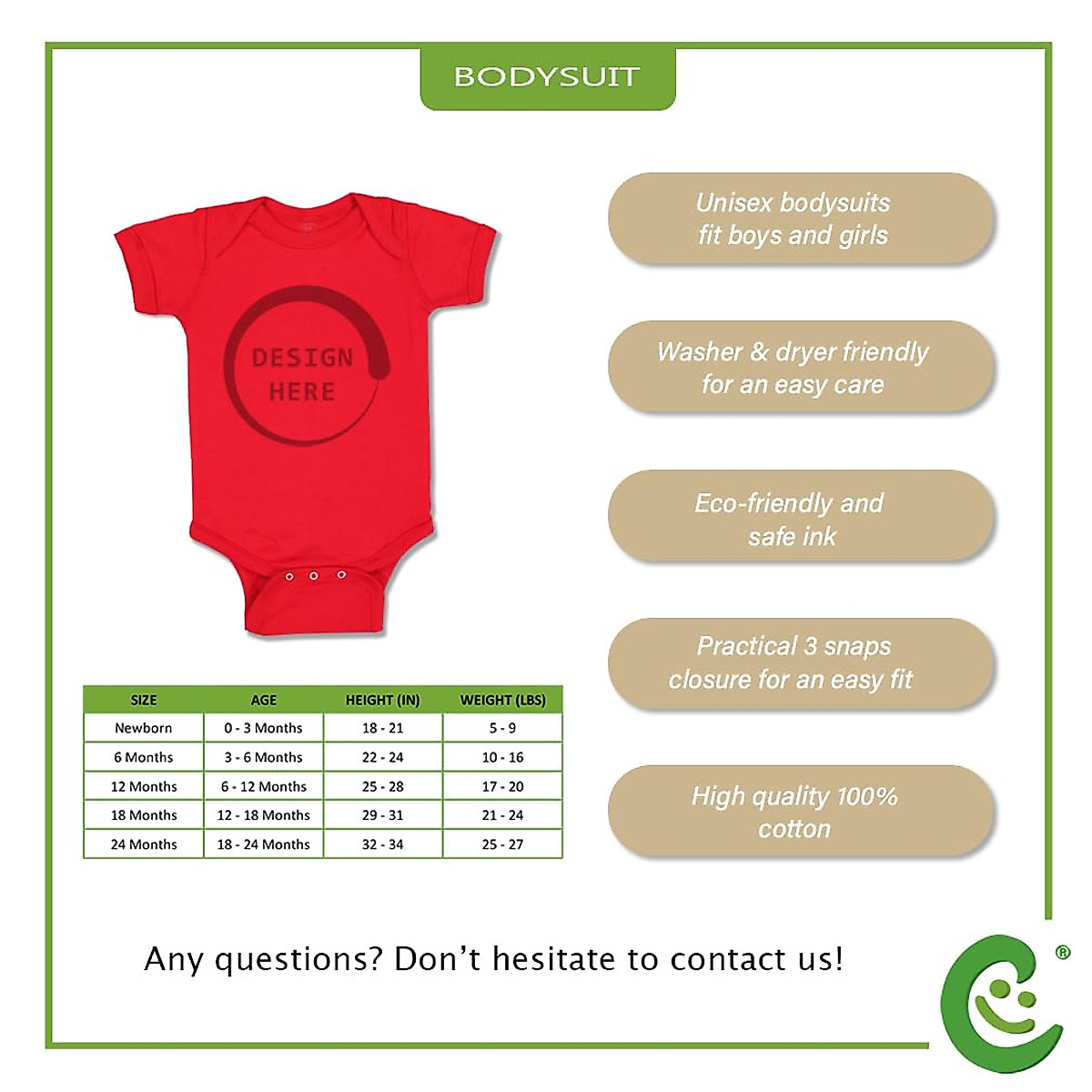 Cute Rascals Baby Bodysuit I Only Cry When Democrats Hold Me Boy & Girl Baby Clothes Funny Cotton Red Design Only 6 Months