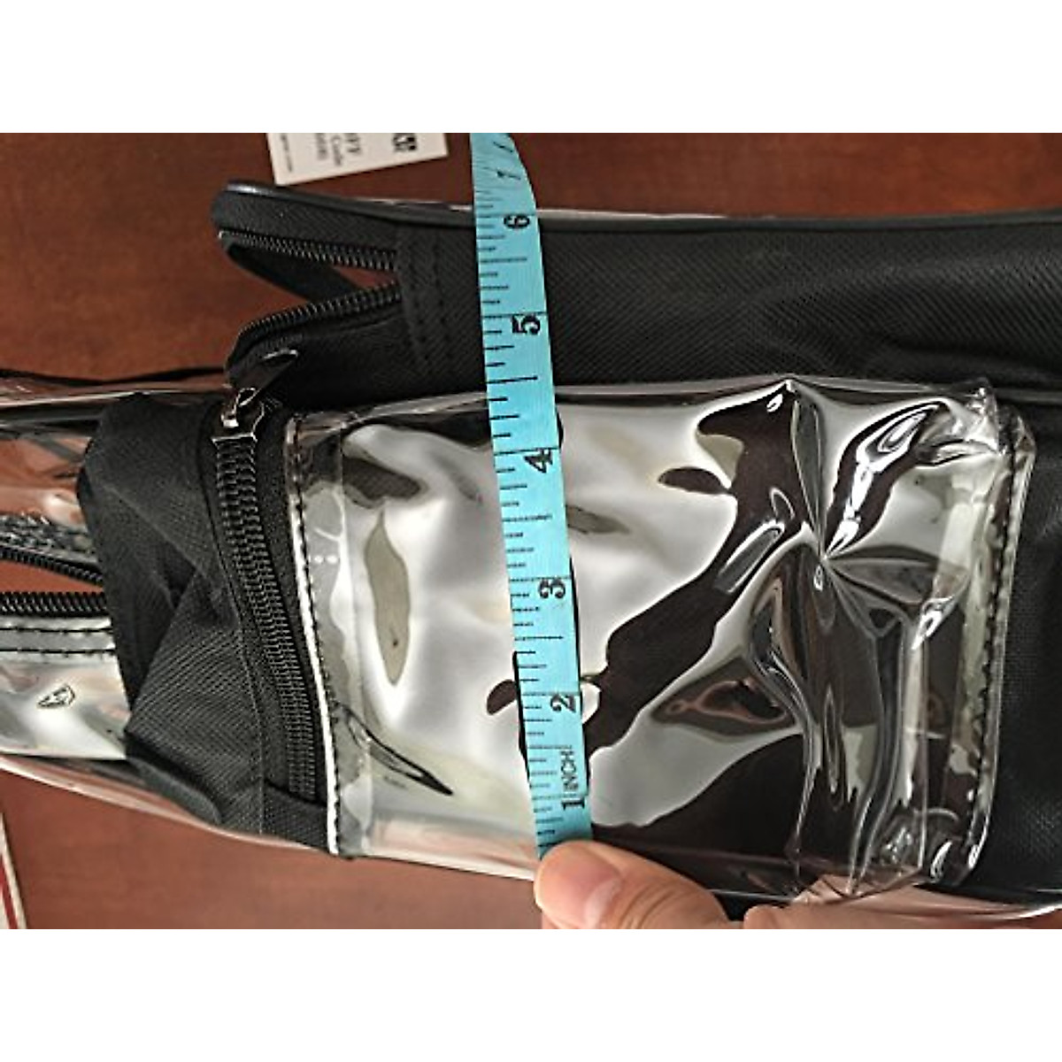 Clear Backpack, Camping Hiking Daypacks, Transparent Backpacks (Clear - 14")