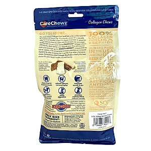 Pet Factory CareChewz Collagen Slices Dog Chew Treats - Natural Flavor, 8 oz