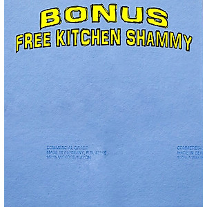 The Original Quality German Shammy Wholesaler since 1983, 6 MIDNIGHT BLACK XL 20x28 inch, Authentic 260 Gram Chamois Cloths, Super Absorbent Chamois Towels for car, pet, kitchen, BONUS KITCHEN SHAMMY!