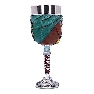 Nemesis Now Lord of the Rings Goblet - Hand-Painted Themed Drinkware, Perfect Collectible for LOTR Fans and Enthusiasts - Frodo