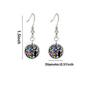 Horror Halloween Earrings Stud, Cartoon Earrings, Gift for Women, Men (1)