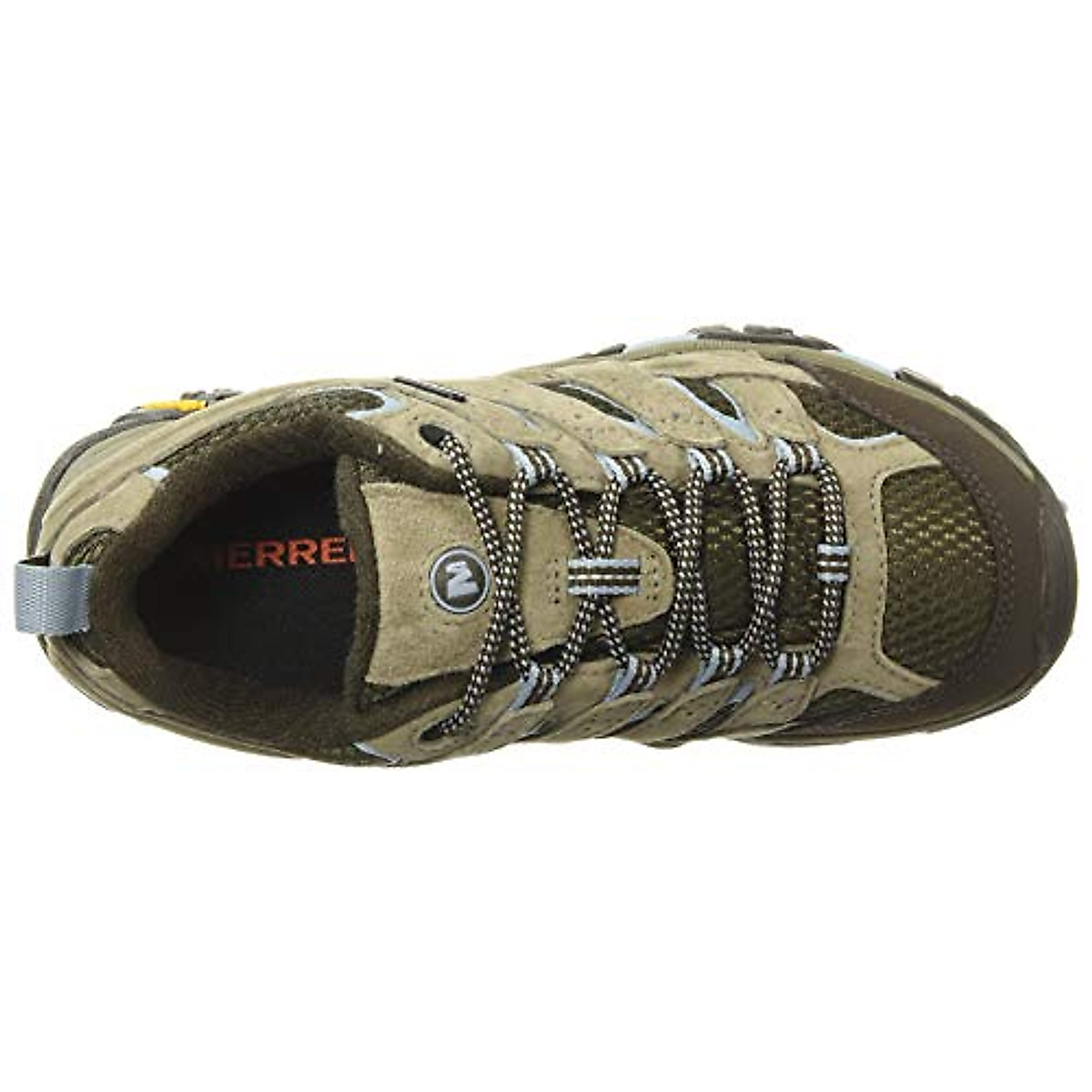 Merrell Women's Moab 2 Waterproof Hiking Shoe, Brindle, 10 M US