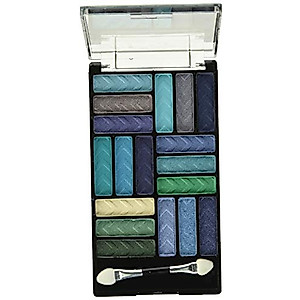 L.A. COLORS 18 Color Eyeshadow Palette, Shady Lady, 0.70 Oz,Powder