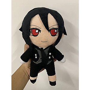 Big Fun Gift 9" Black But-ler Sebastian Michaelis Plush Doll