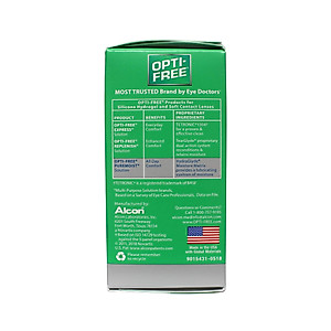 Opti-Free Puremoist Multi-Purpose Disinfecting Solution - 2 oz, Pack of 3