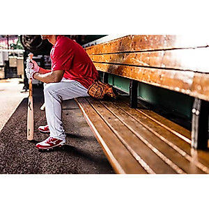 Mizuno Premier Pro Adult Baseball Pants With Hemmed Open Bottom, White, Small