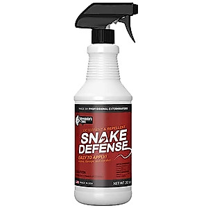 Exterminators Choice - Snake Defense Spray - Non-Toxic Repellent for Pest Control - Repels Most Common Type Snakes - Safe for Kids and Pets - Cinnamon Scented (32 Ounces)