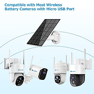 Unilook 3W Solar Panel, Only Works for Unilook Wireless Camera（Compatible with Type C Interface）