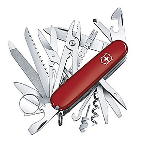 Victorinox SwissChamp, Red, 91mm (56501-CLAM), Black