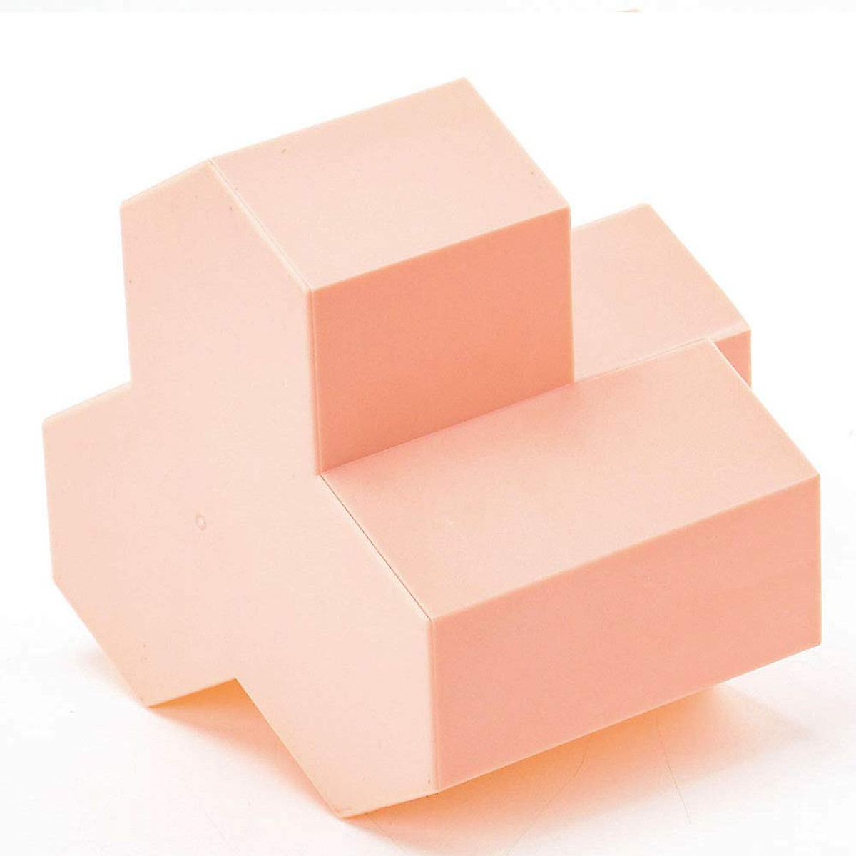 Weiai Makeup Brush Holder Organizer, 3 Slots Pink Cosmetic Brushes Storage Solution