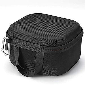RAIACE Hard Travel Carrying Case for Walker's Razor Slim Passive Earmuffs Ultra Low Profile 27dB NRR. (Case Only!)-Black