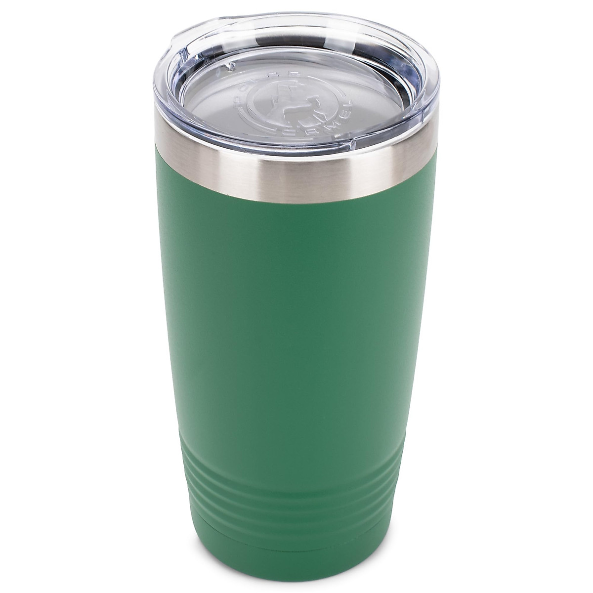 100 North, Polar Camel, United States National Parks, Green 20 Ounce, Stainless Steel, Vacuum Insulated Travel Tumbler Mug With Clear Lid, The Great Smoky Mountains Best Memories Are Made