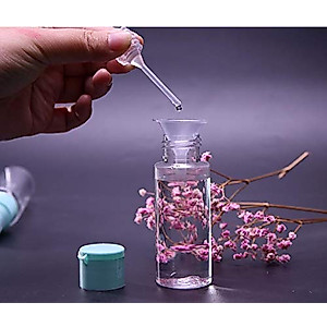 NUTAKI Tsa Approved Travel Toiletry Bottles Containers Kit (LEAKPROOF BPA FREE) Travel Accessories - 12 Pieces/Clear Case