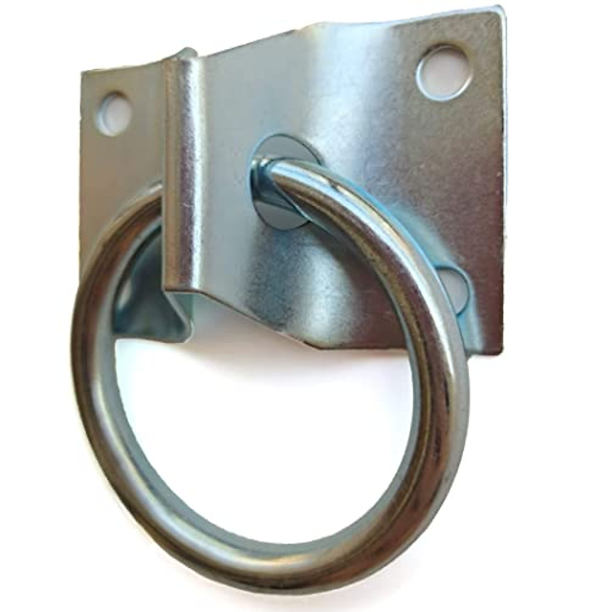 SUKEYME Cross Tie Ring for Horses, Block Tie Ring for Horse Stall/Stable, Tie Down Horse Barn Supplies (4 Pack)