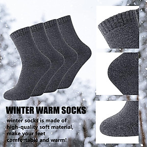 Winter Beanie Hat Scarf and Gloves Set, Warm Fleece Lined Knit Cap Neck Warmer Socks Touch Screen Gloves Set for Men Women, A-Black