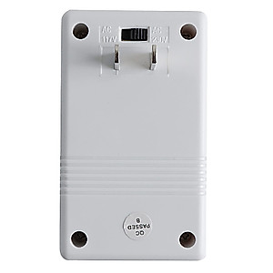 abollunn 100W Voltage Converter, Step Up/Down Convert from 110 Volt to 220 Volt and from 220 Volt to 110 Volt Voltage Converter Transformer for Travel, Camping, RV and Home (White -100W)