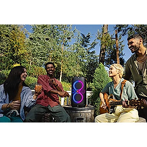 JBL PartyBox 110 - Portable Party Speaker with Built-in Lights, Powerful Sound and deep bass (Renewed)