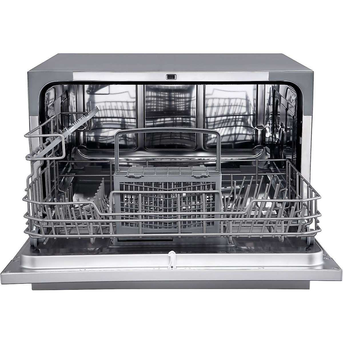 EdgeStar DWP63 21-5/8 Inch Wide 6 Place Setting Countertop Dishwasher - Black