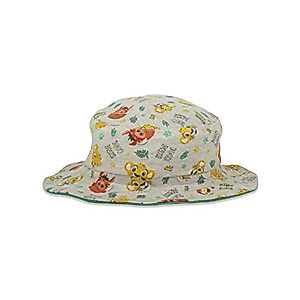 Disney Lion King Simba Newborn Baby Boys Short Sleeve Romper & Sunhat Green Newborn